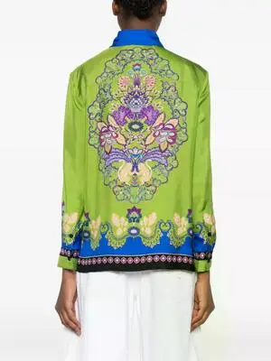 La DoubleJ Floral Buttoned Shirt