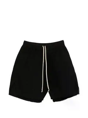 Rick Owens Distressed Shorts For Men
