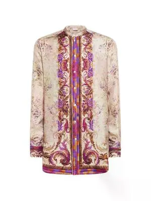 PIERRE-LOUIS MASCIA Silk Shirt - Neutrals