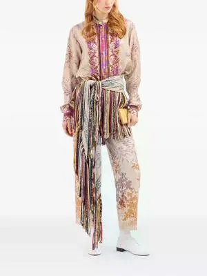 PIERRE-LOUIS MASCIA Silk Shirt - Neutrals