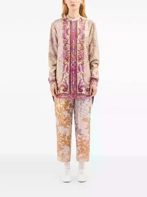 PIERRE-LOUIS MASCIA Silk Shirt - Neutrals