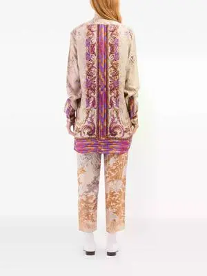 PIERRE-LOUIS MASCIA Silk Shirt - Neutrals