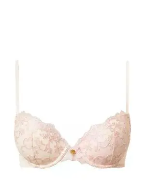 TWINSET Embroidered Bra - Pink