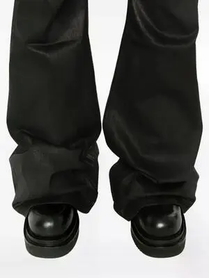 Rick Owens Button Bootcut Jeans