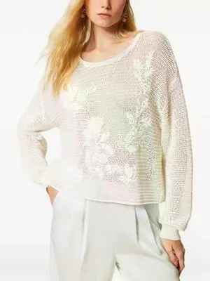 TWINSET Embroidered Sweater