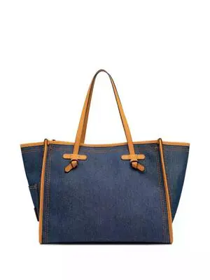 GIANNI CHIARINI Medium Marcella Tote Bag - Blue