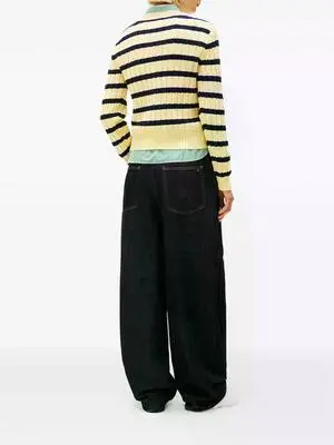 Tommy Hilfiger Striped Cable-knit Sweater