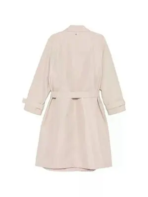 Marina Rinaldi Buttoned Belted Coat