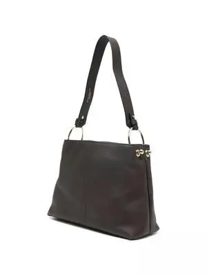 Strathberry Lana Ring-detail Shoulder Bag - Brown