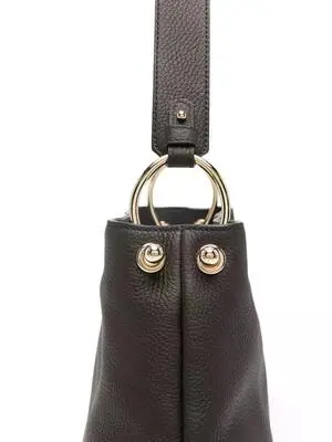 Strathberry Lana Ring-detail Shoulder Bag - Brown