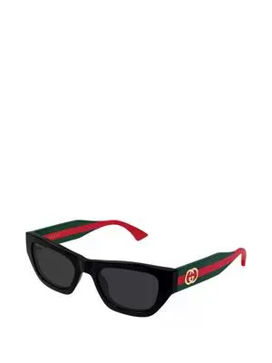 Gucci Geometric Frame Sunglasses