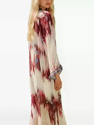 Devotion Printed V-neck Dress