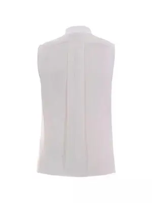 Elisabetta Franchi Draped Sleeveless Blouse