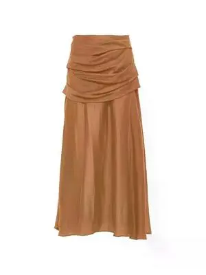 Devotion Draped Midi Skirt