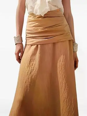 Devotion Draped Midi Skirt