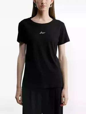 BOSS Embroidered-logo T-shirt