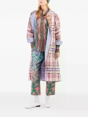 PIERRE-LOUIS MASCIA Floral Straight-leg Trousers