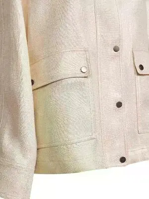 Brunello Cucinelli Buttoned Jacket - Neutrals