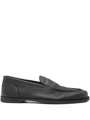 John Lobb Textured Loafers