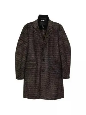 BOSS Houndstooth-print Coat