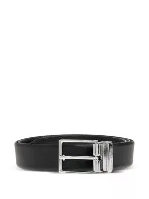 Emporio Armani Logo Belt - Black