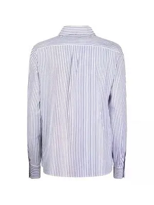 Max Mara Striped Chest-pocket Shirt