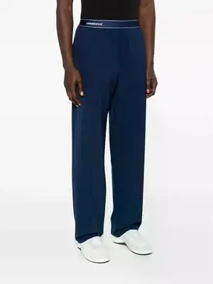 Casablanca Elasticated Waist Trousers - Blue