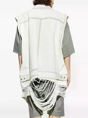 Rick Owens Ripped Waistcoat