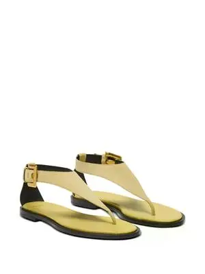 Balmain Anthem Flat Sandals