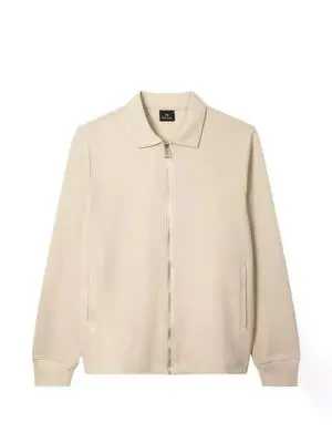 Paul Smith Collared Zipped Jacket - Neutrals