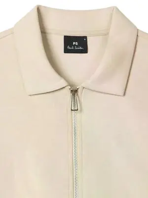 Paul Smith Collared Zipped Jacket - Neutrals