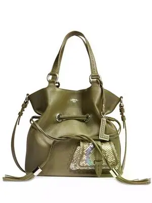 Lancel Top Handle Bucket Bags