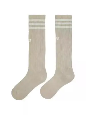 Y3 3-stripes Socks - Neutrals