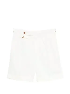 Brunello Cucinelli Button-fastening Shorts - White