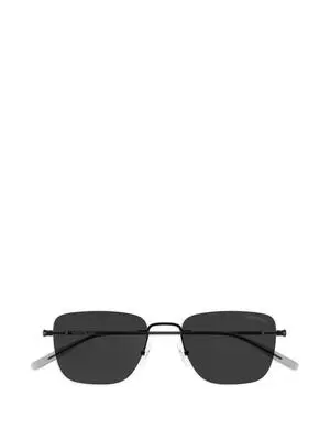 Montblanc Rectangle Frame Sunglasses - Black