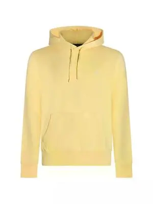 Men's Yellow Polo Hoodie Sweatshirts Hoodies