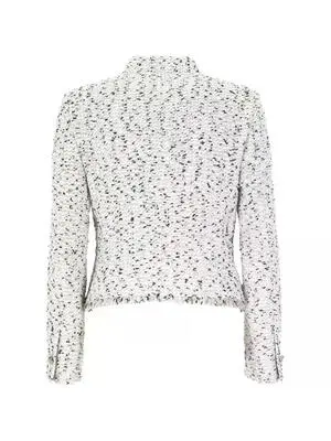 Tagliatore Fringed Buttoned Jacket