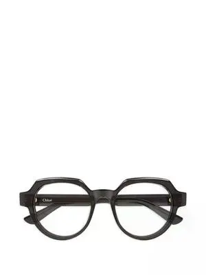 Chloé Round-frame Glasses - Grey