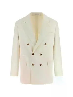 Brunello Cucinelli Peak-lapels Button Blazer