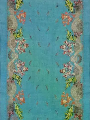 PIERRE-LOUIS MASCIA Floral-print Scarf