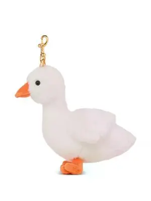 Moschino Duck-charm Keyring
