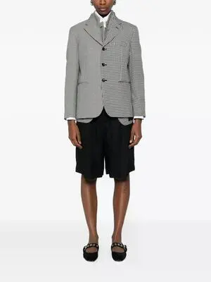 Comme Des Garçons Checked Blazer