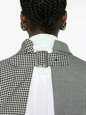 Comme Des Garçons Checked Blazer