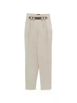 Emporio Armani Button Detailed Pants For Women