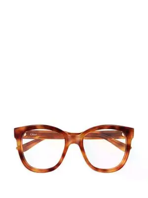 Chloé Cat-eye Frame Glasses - Orange