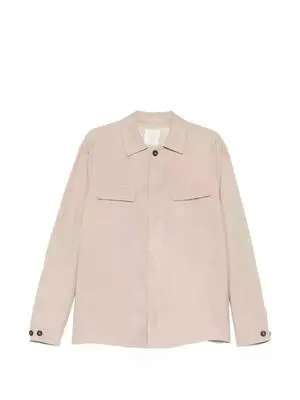 Eleventy Polo-collar Shirt Jacket