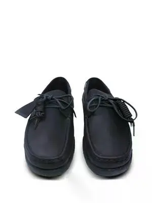 Clarks Lace-up Boat Shoes - Black