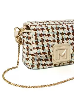 Marella Mini Le Muse Woven Shoulder Bag