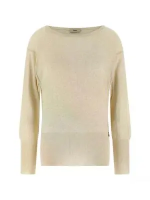 Herno Sequin Appliqué Sweater - Neutrals