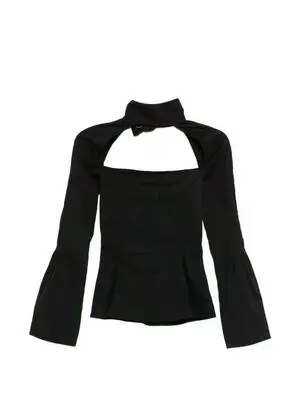 Gucci Square Cutout Blouse